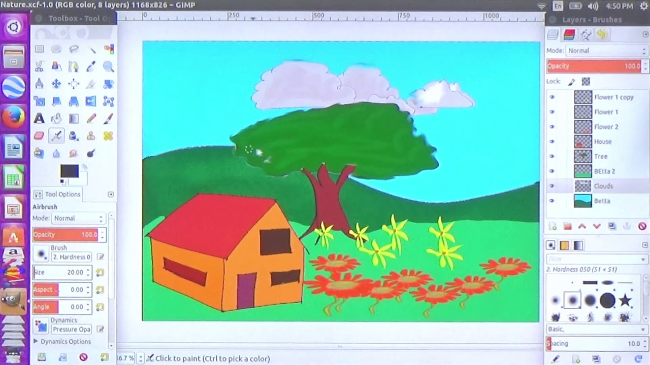Introduction to GIMP Interface - YouTube