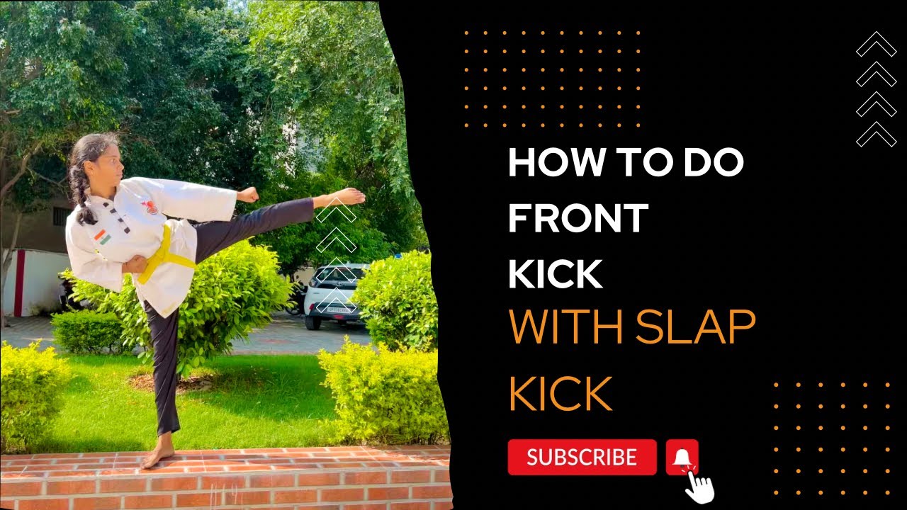 How to do slap kick with front kick#shorts #viral #girlpower #ytshorts ...