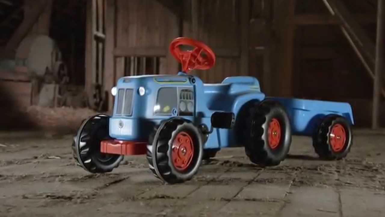 Rolly Toys RollyKiddy Classic tractor - YouTube