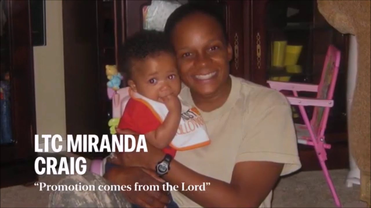 Congratulations LTC Miranda Craig - YouTube