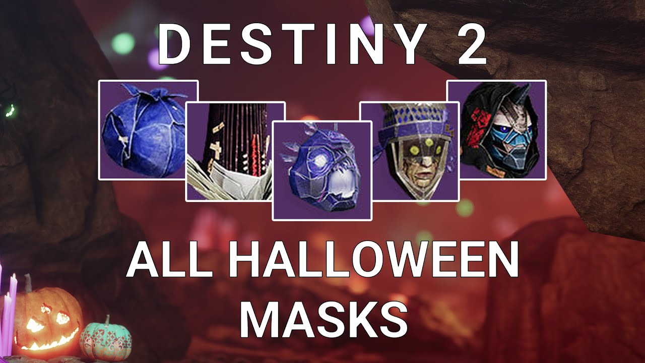All Halloween Masks - Destiny 2 - YouTube