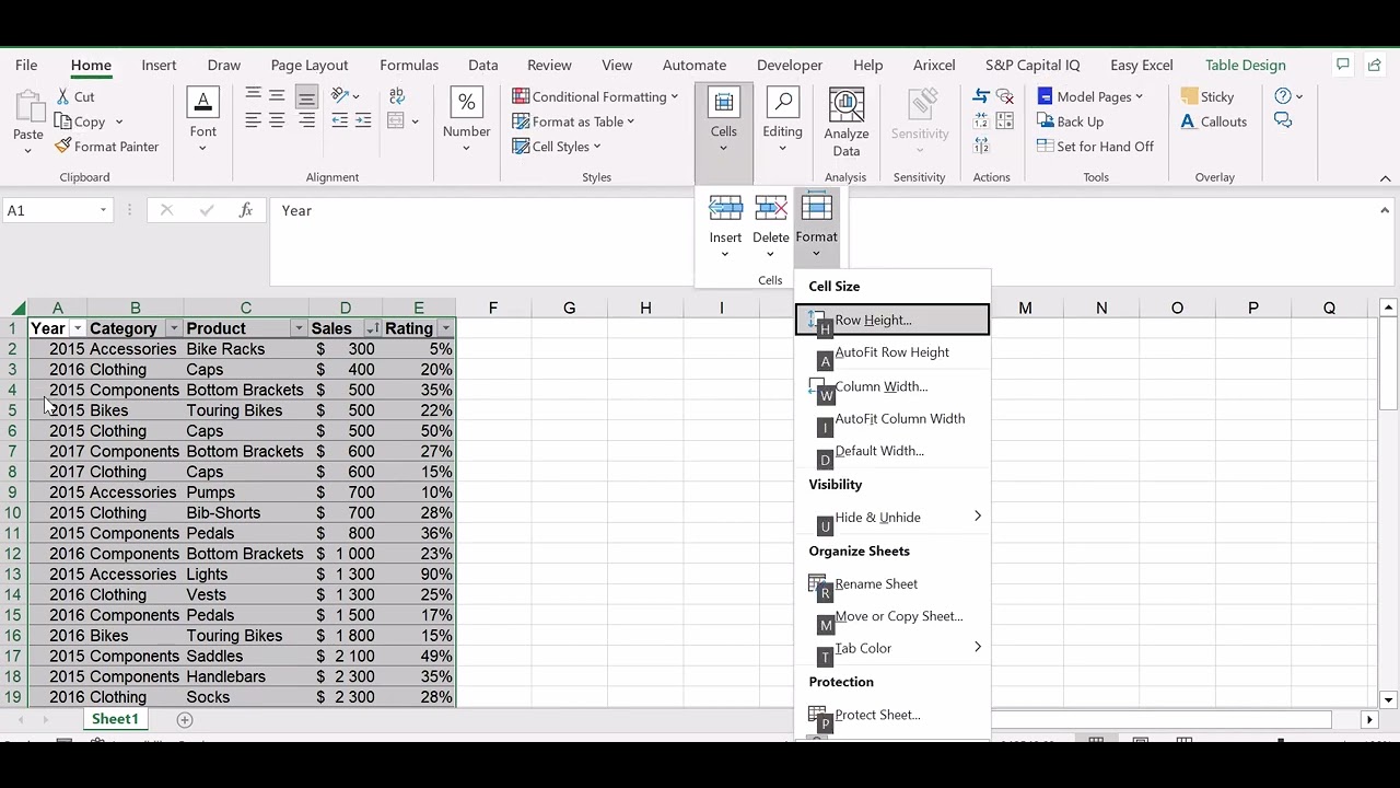 FIX COLUMNS WIDTH And ROW HEIGHT FAST IN EXCEL YouTube fix-columns-width-and-row-height-fast-in-excel-youtube