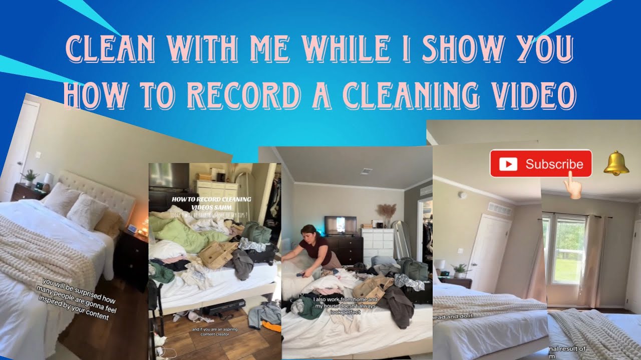 HOW TO RECOR A VIDEO/ EXTREMELY MESSY ROOM/ CLEANING AND ORGANIZING ...
