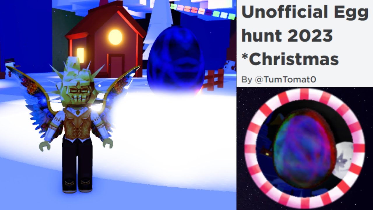 Tutorial: How To Get The Atomic Big Egg In Unofficial 2023 Christmas ...