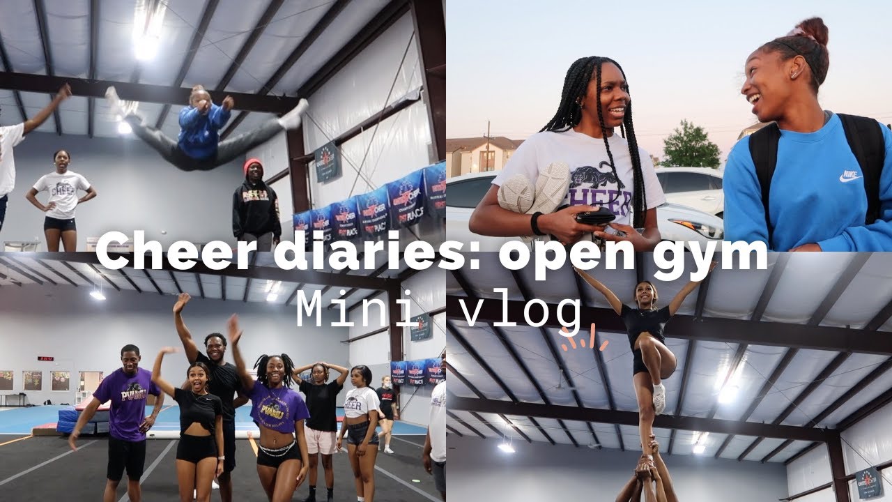 Cheer Diaries: Open gym + life talk *pvamu* - YouTube
