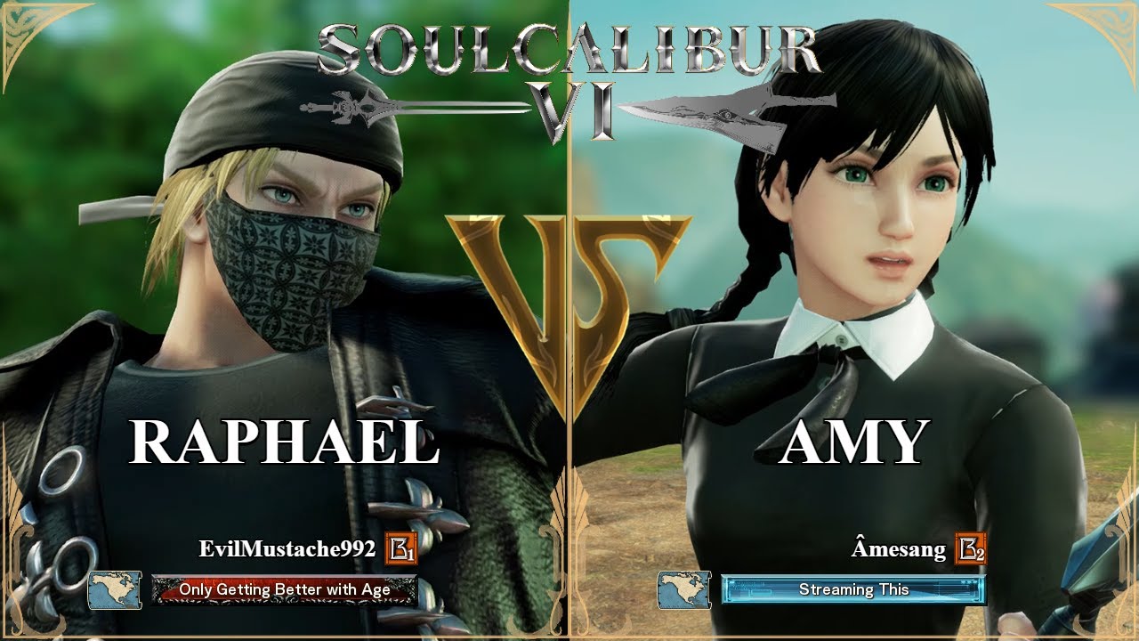 SoulCalibur VI — EvilMustache992 (Raphael) VS Amesang (Amy) | Xbox ...