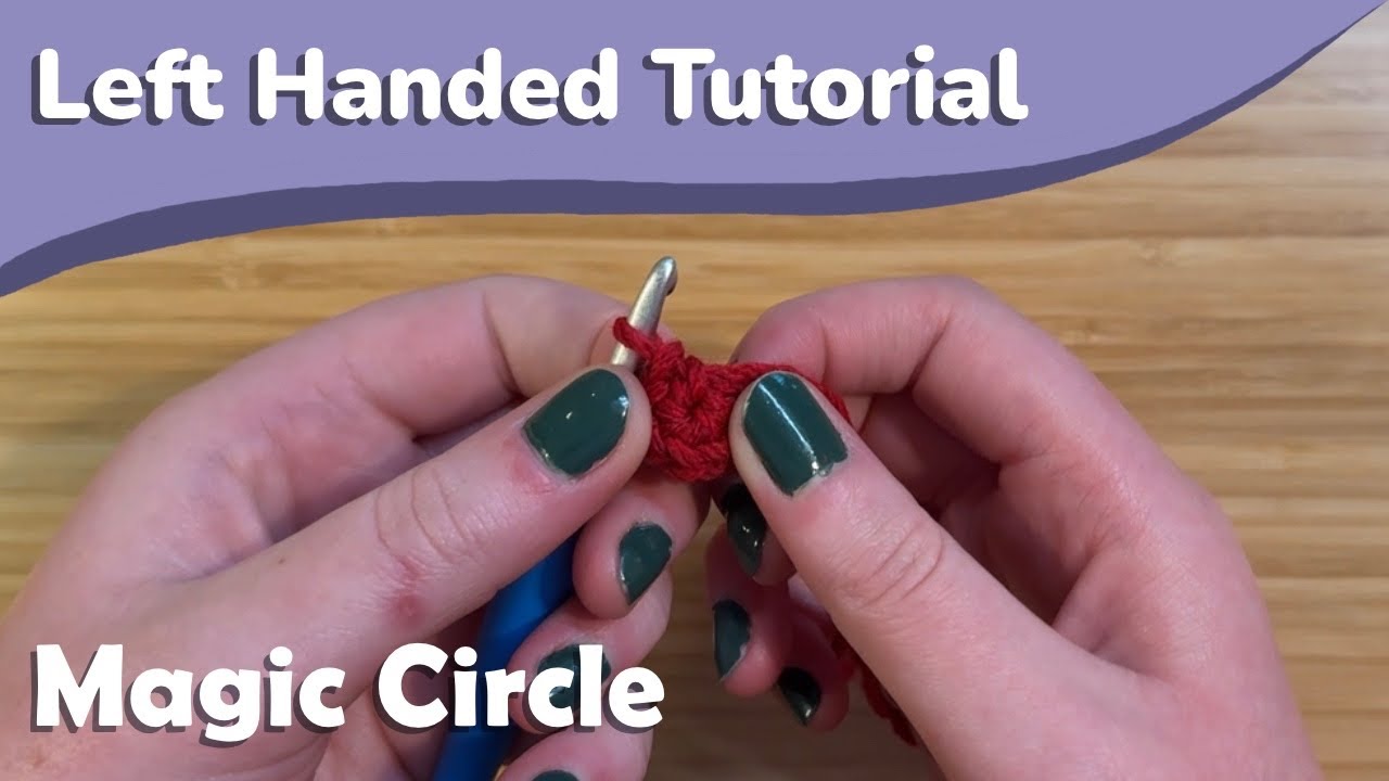 How to Make a Magic Circle - Left Handed Tutorial - YouTube
