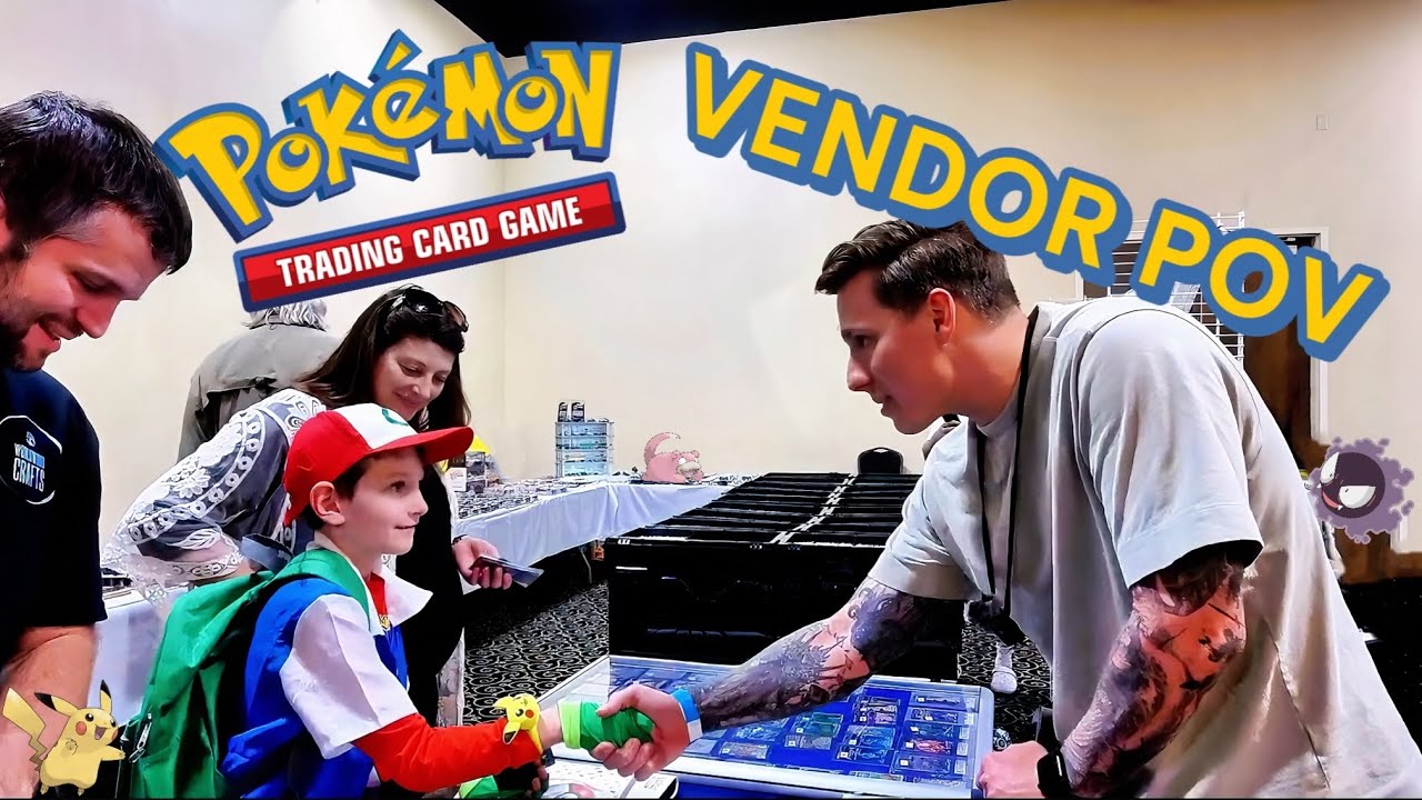 Pokémon Card Show Vendor POV | Clearwater, FL | October 26 2024 - YouTube