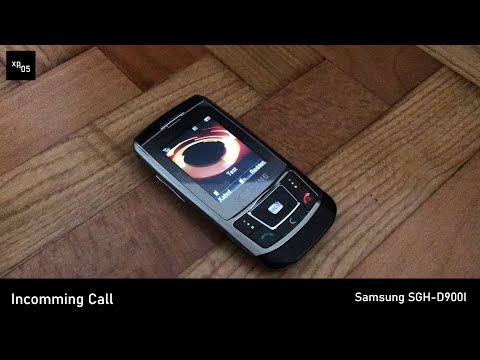 Samsung SGH-D900I Incomming Call