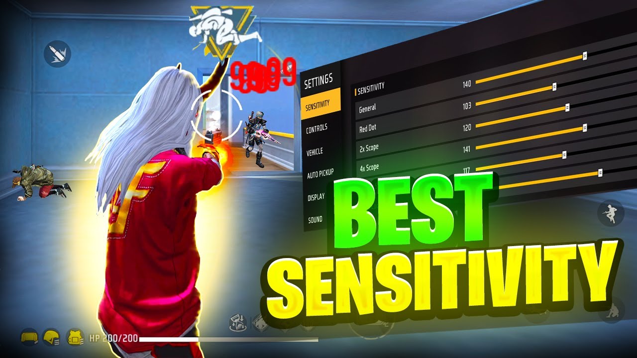 2024 BEST SENSITIVITY FOR HEADSHOT | GARENA FREE FIRE SECRET 200 ...