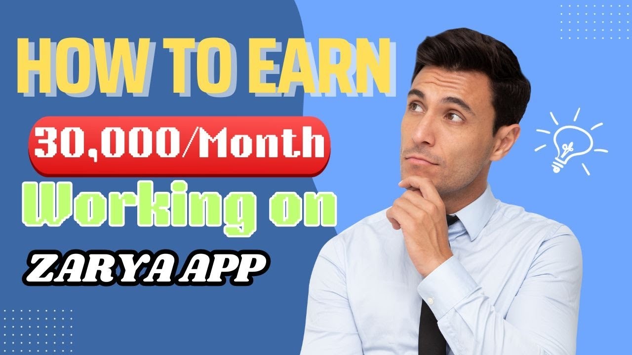 How to earn money from zarya app//zain pizzy wala//. - YouTube
