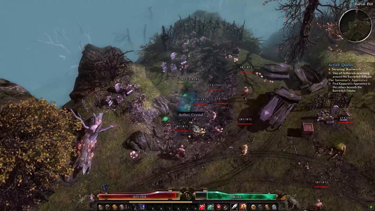 How to quickly farm Aether Crystals at Lower Crossing, Normal - Dervish ...