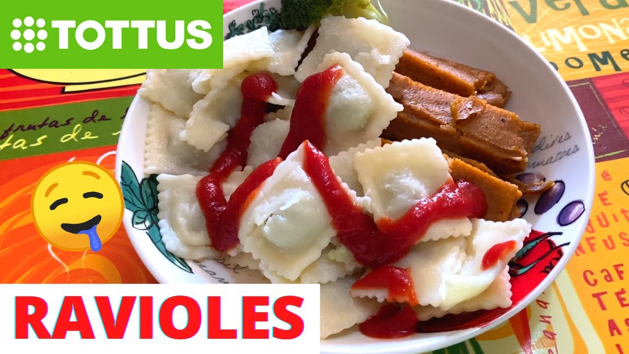 RAVIOLES de CARNE con RICOTTA y ESPINACA TOTTUS💚😱¿LOS MEJORES RAVIOLES ...