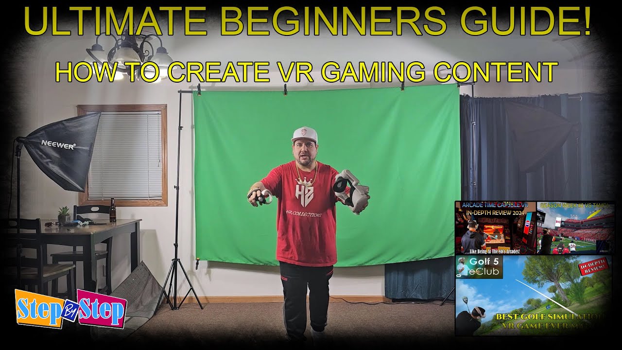 HOW TO CREATE VIRTUAL REALITY (VR) GAMING CONTENT | ULTIMATE BEGINNERS ...