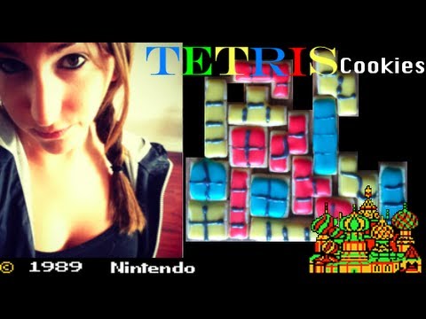 Tetris Cookies | Five Minute Pastry School - YouTube