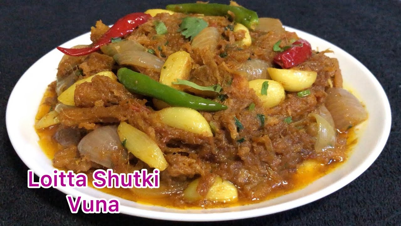 Loitta Shutki Vuna | Restaurant Style Loitta Shutki Vuna Recipe |Dry ...