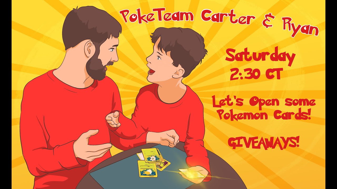 LIVE! Let's Open Some Pokemon Cards! GIVEAWAYS! Special givvy from ...