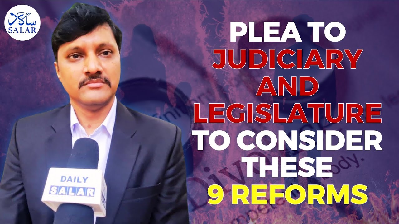 Save India Family Foundation Request's 9 Reforms to Legislature and ...