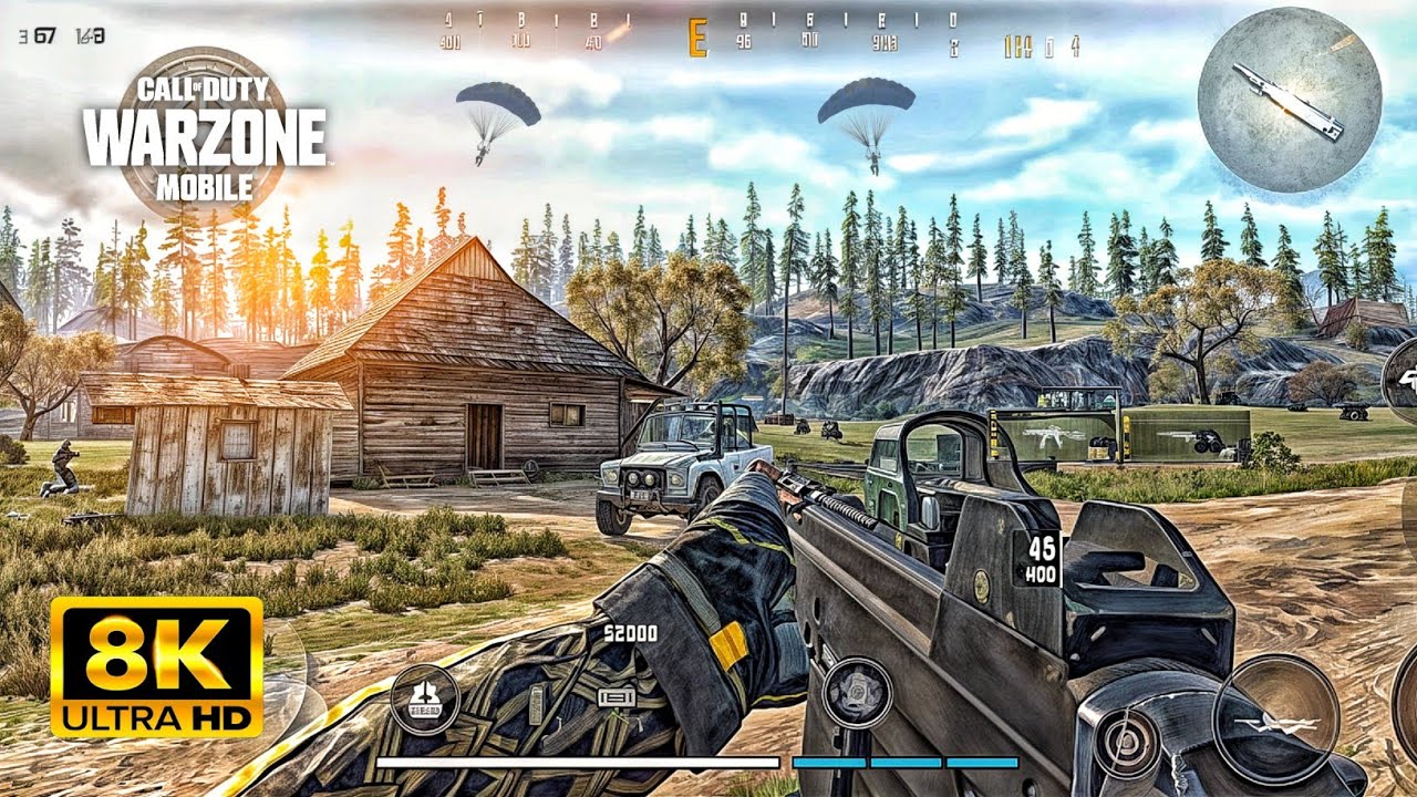 WARZONE MOBILE 8K MAX GRAPHICS 120 FPS (Night Mode) 🔥 SNAPDRAGON 8 GEN ...