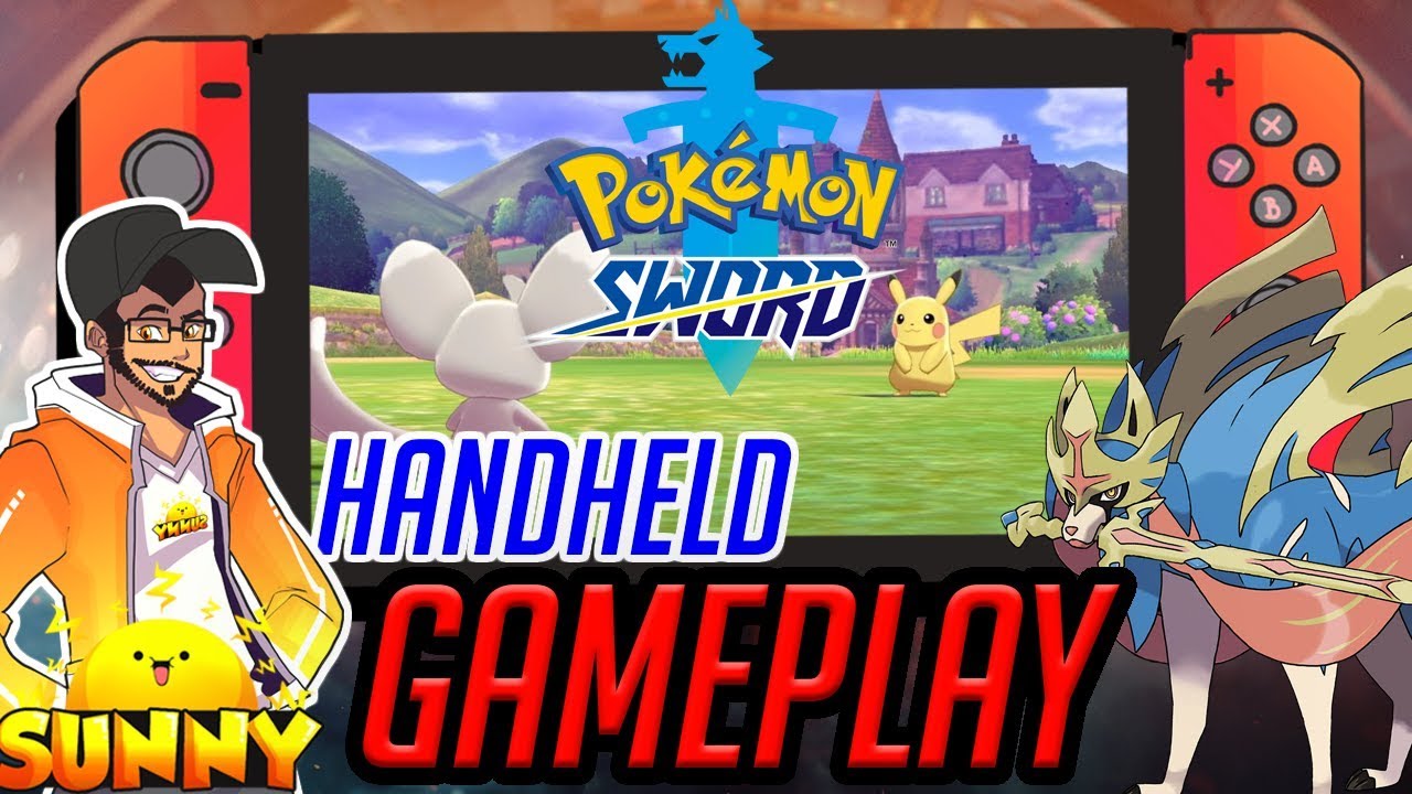 Pokémon Sword Handheld Gameplay | Handheld Mode | Shield | Dynamax ...
