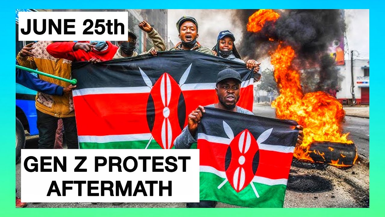 Maandamano leo live -Situation in Nairobi CBD - YouTube