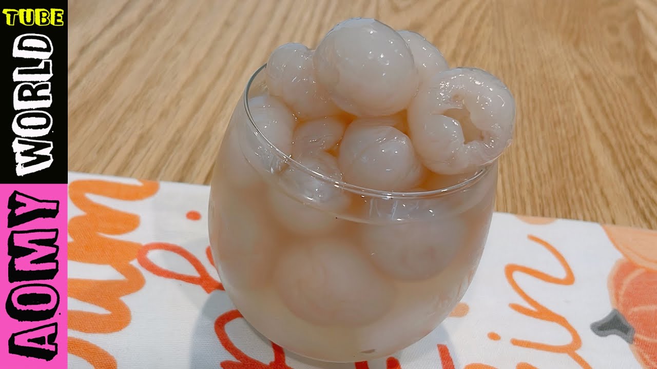 Amazing Longan juice Longani mahl ロンガンジュース عصير لونغان | Refreshing ...