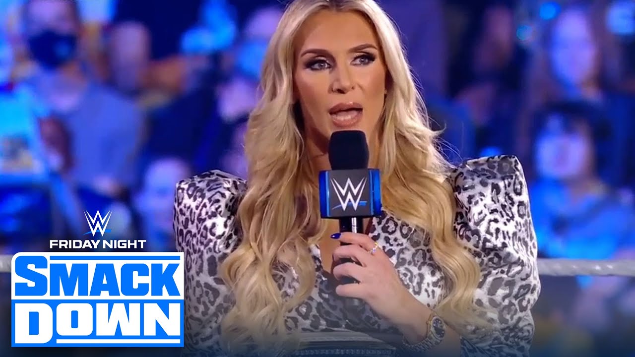 Charlotte Flair Calls Becky Lynch Fake Champ | FRIDAY NIGHT SMACKDOWN ...