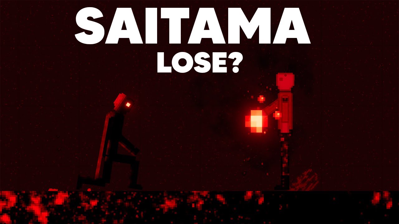 Ice Elemental Vs Evil Saitama but....... | People playground | part 5 ...