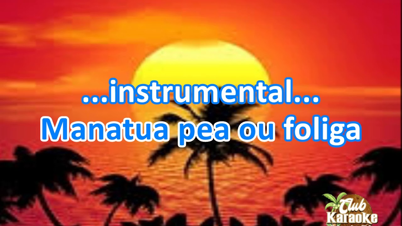 PE A SUSULU PEA (Samoan Karaoke) - YouTube