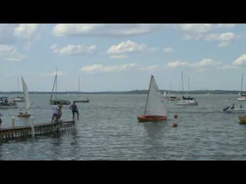 Commodore's Cup Relay Race Finish Line - YouTube