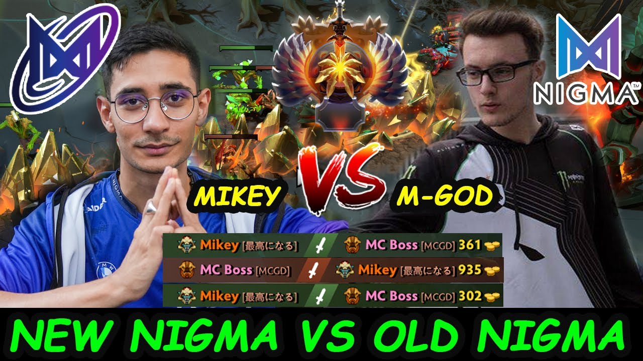 Miracle vs Mikey: New Nigma Faces Off Against Old Nigma in Dota 2 - YouTube