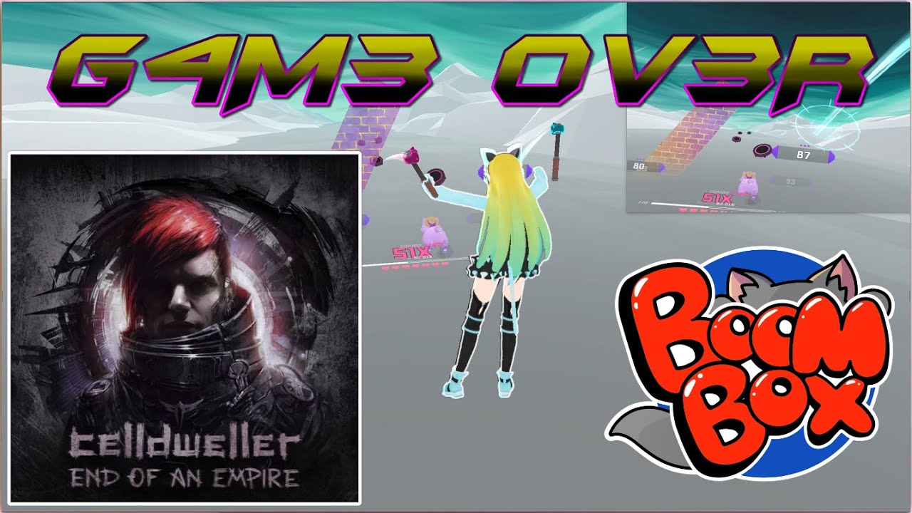 "G4M3 0V3R" by Celldweller - [4K] #boomboxvr - YouTube