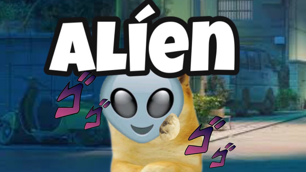 Vi a un Alíen👽-Hilos con Cheems - YouTube