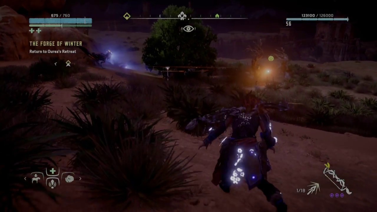 Horizon Zero Dawn Red Eye Watcher Description - YouTube