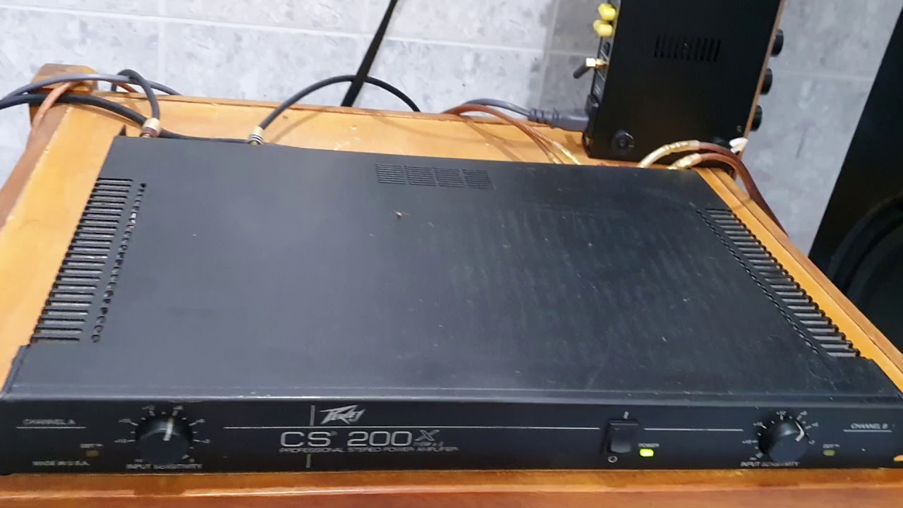 Đẩy Mỹ nòi Peavey cs 200X cực chất, hàng hiếm khó tìm, audio bãi an ...