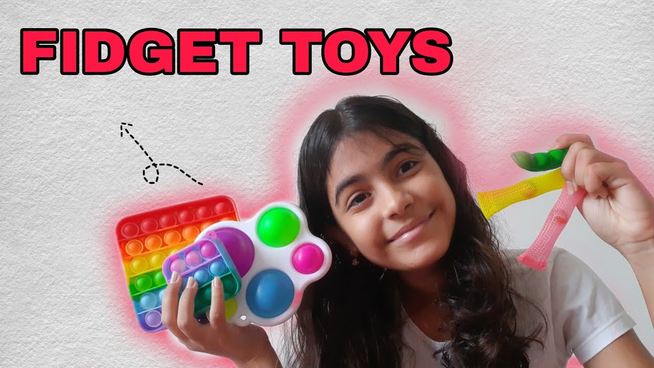 MINHA COLEÇÃO DE FIDGET TOYS - YouTube