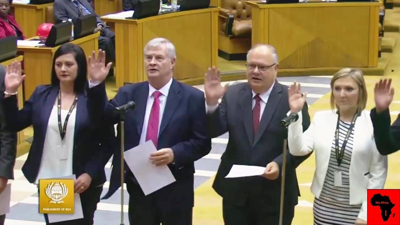 Freedom Front Plus Sworn In As MP's 6th Parliament - YouTube