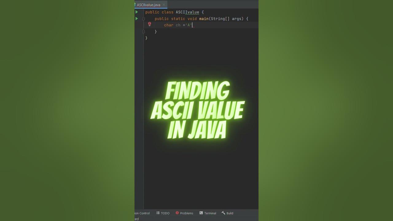 ASCII VALUE IN JAVA YouTube ascii-value-in-java-youtube