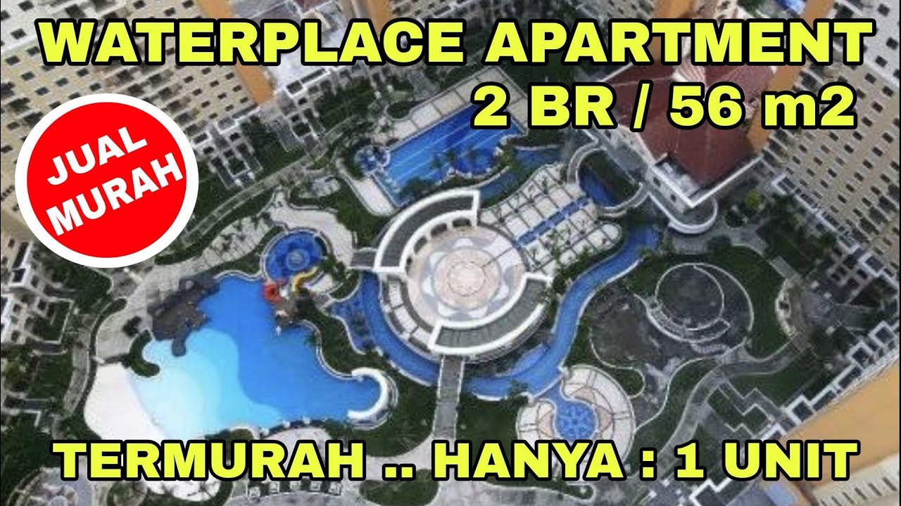 🌈 JUAL RUGI ( TERMURAH ) : WATERPLACE APARTMENT PAKUWON SURABAYA | 2 BR ...