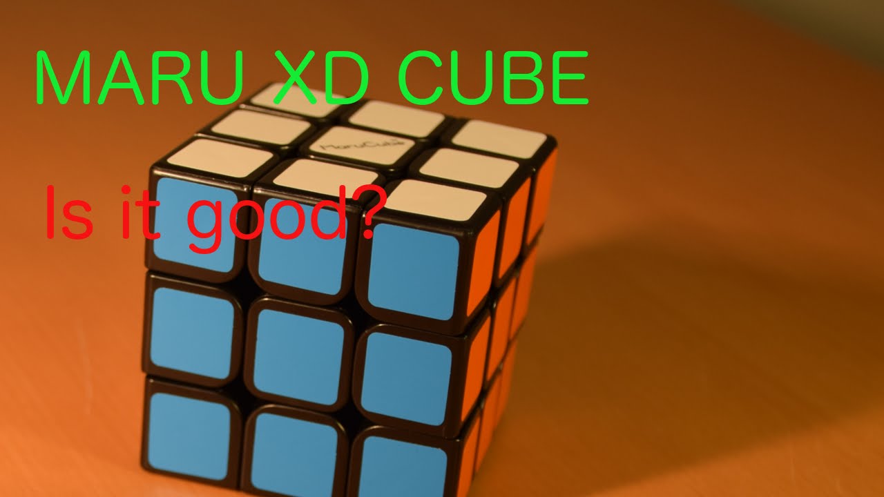 MARU XD cube review (the new MARU speedcube!) - YouTube