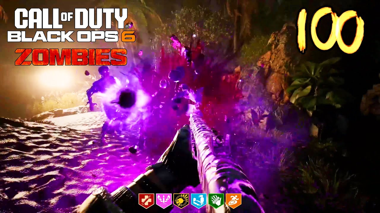 🔴BLACK OPS 6 ZOMBIES LIVE TERMINUS ROUND 100 ATTEMPT SOLO (EARLY ACCESS ...