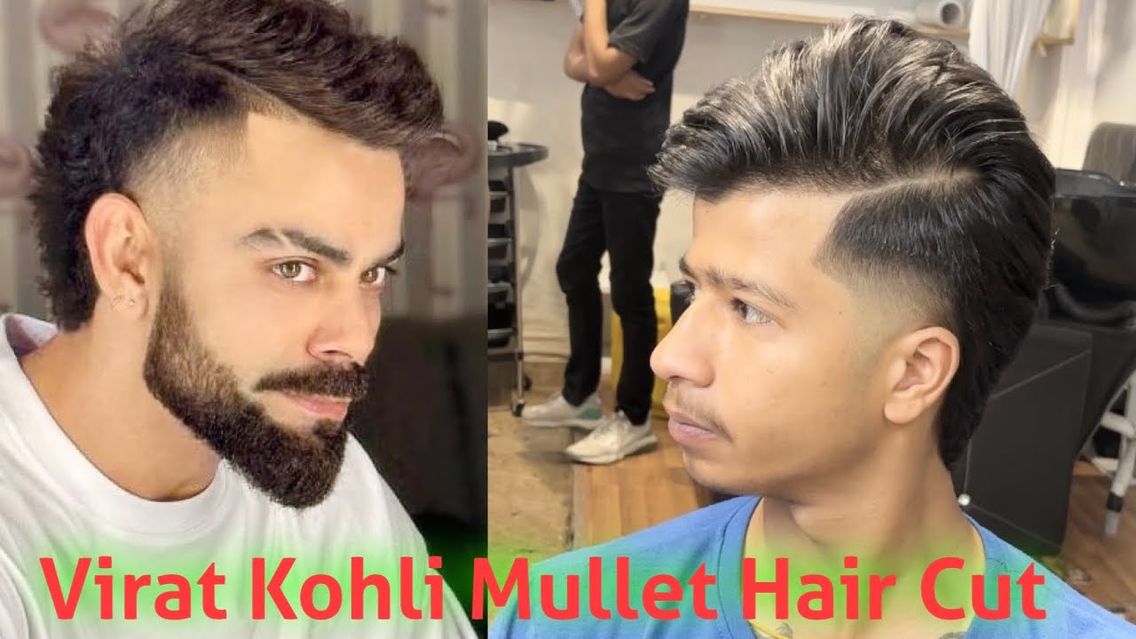 Virat Kohli Hair Cut || model Bullet Hair Cut कैसे करे || Male Hair Cut ...