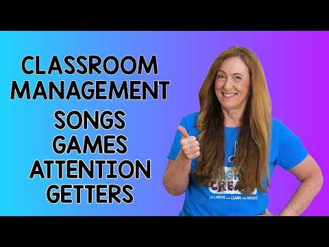 Classroom Management Attention Getters Without Talking - Sing Play Create