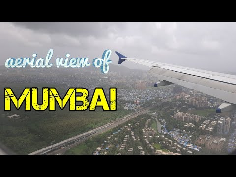 Landing at Mumbai airport | CSMIA | aerial view of Mumbai - YouTube