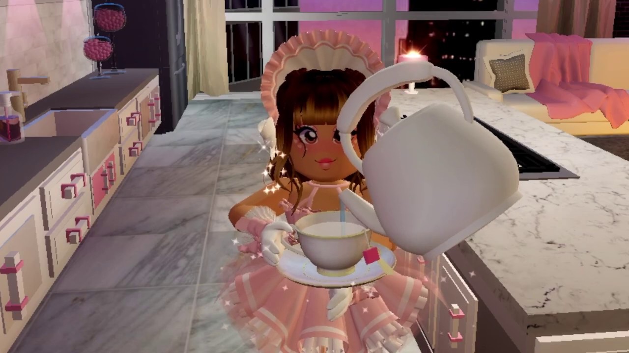 How to make TEA in Royale High Apartments! | Roblox - YouTube
