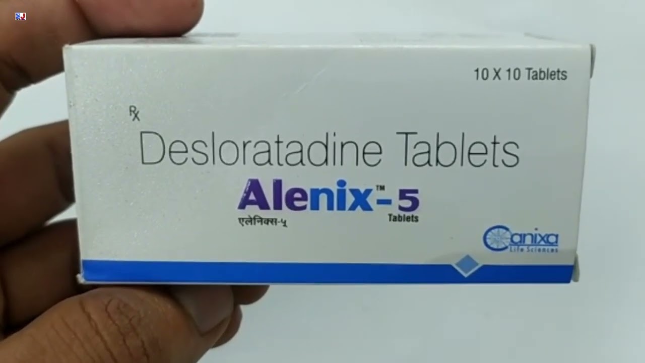 Alenix 5 Tablet | Desloratadine Tablets Uses | Alenix 5 mg Tablet Uses ...