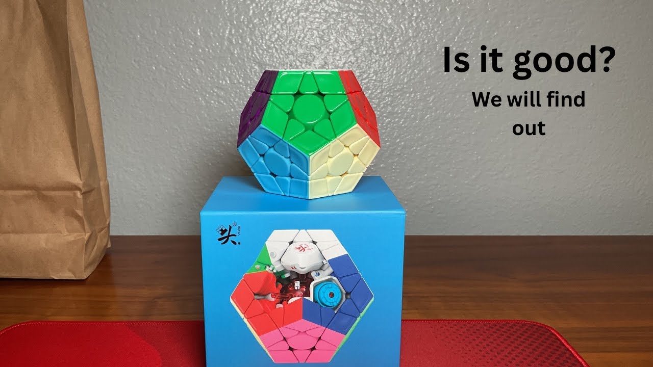Dayan Megaminx Pro M unboxing and review - YouTube