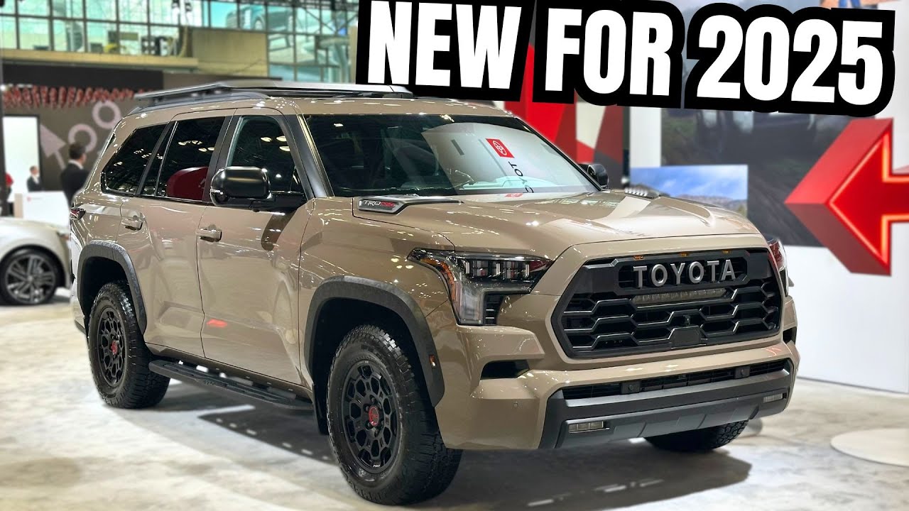 Detailed Look At The 2025 Toyota Sequoia TRD Pro in Mudbath - YouTube