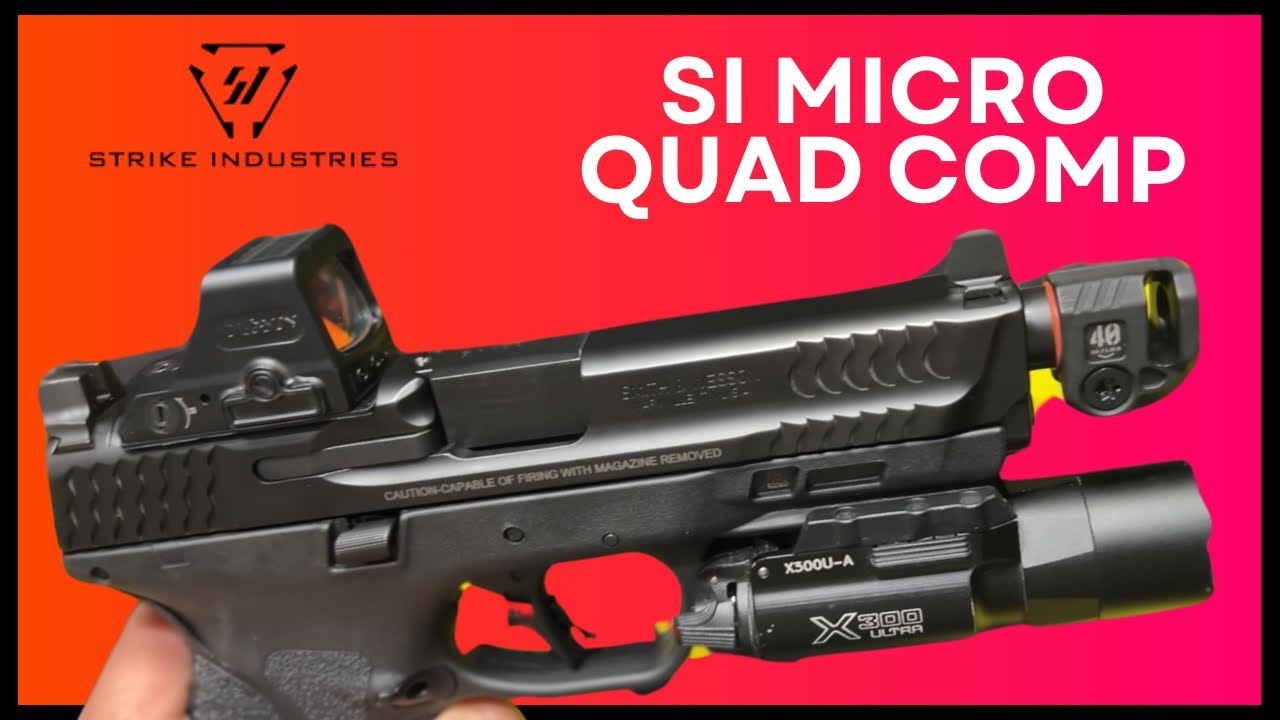 รีวิว ติดตั้ง คอมเพนเซเตอร์ Strike Industries Micro Quad Comp แบบเกลียว ...