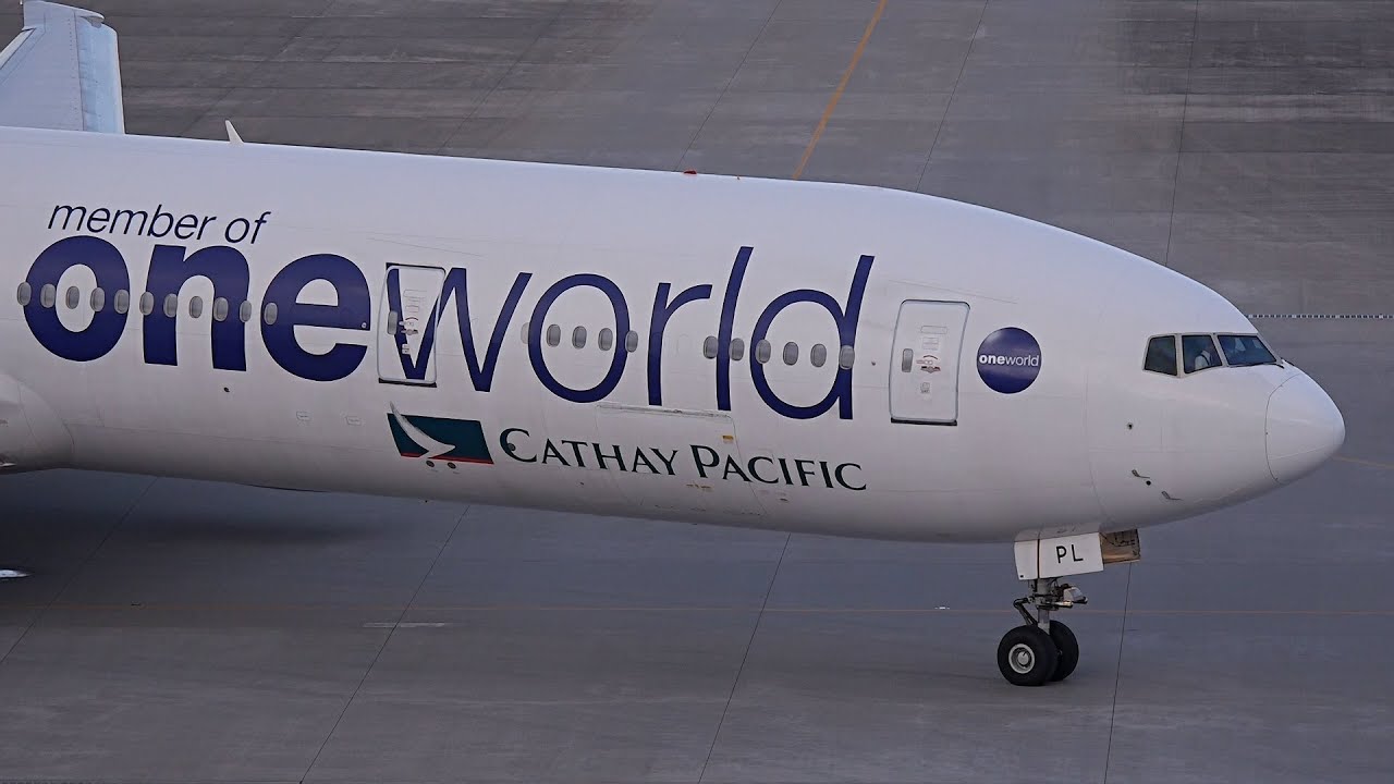 Cathay Pacific Airways Oneworld Livery Boeing 777-300ER B-KPL [HND/RJTT ...